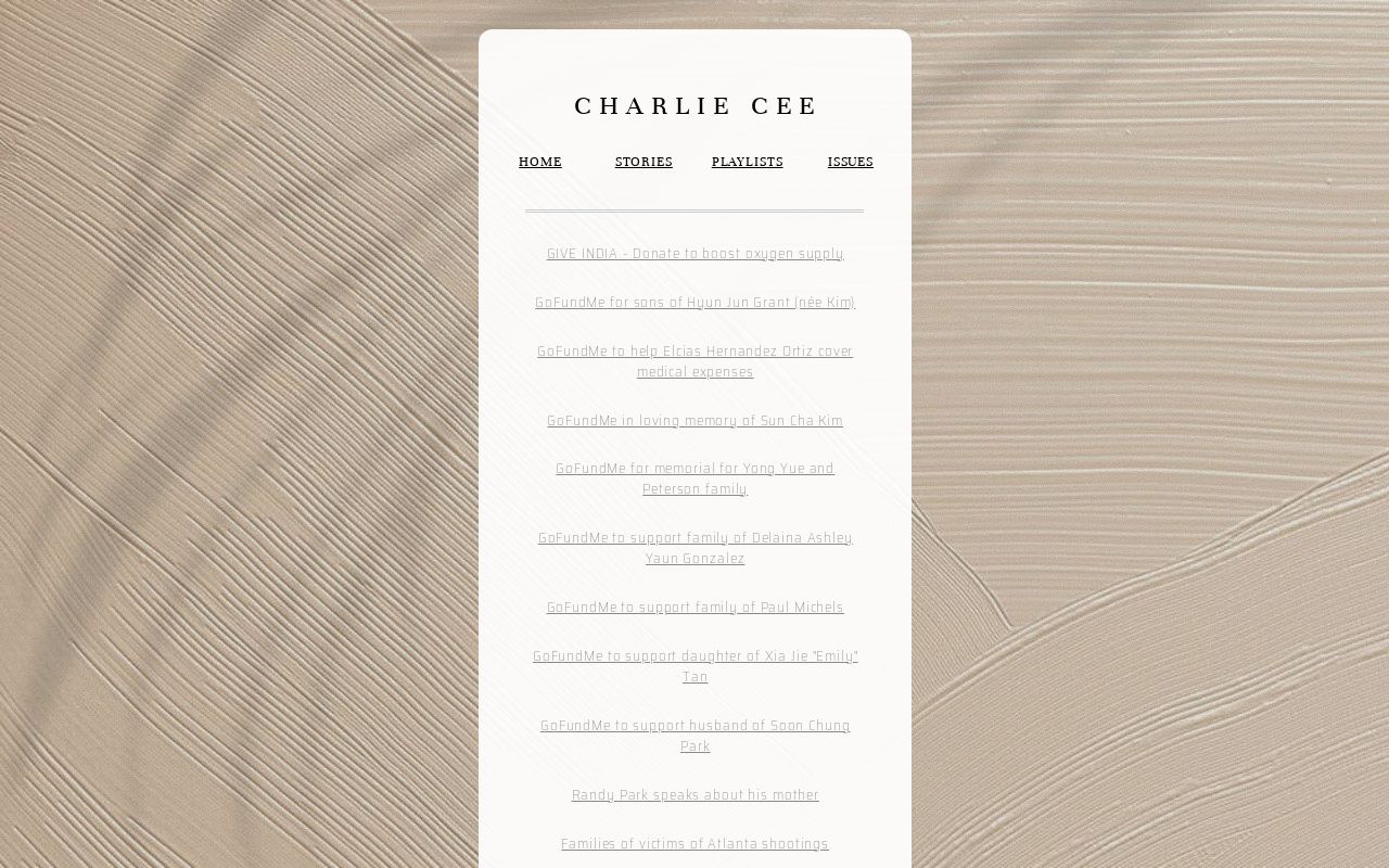 all things charlie cee